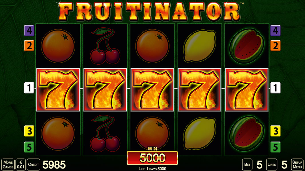 Play Fruitinator online for real money - drugstats.org